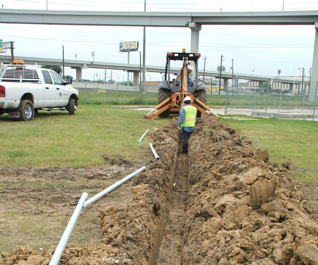 Trenching - Traf Tex